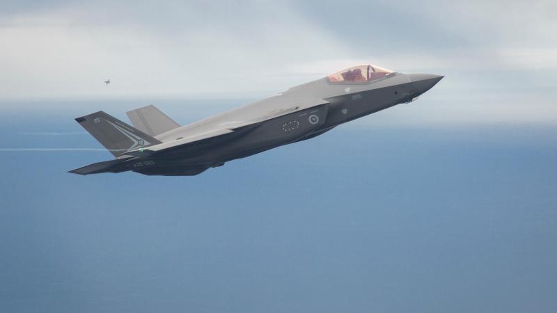 F-35A Lightning II aerial display overhead RAAF Base Tindal | Air Force