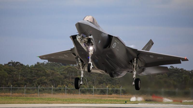 Two F-35A Lightning II aircraft conduct diversion training at Tamworth Airport | Air Force