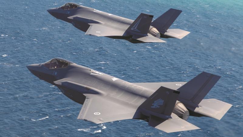 Arrival of the first two Lockheed Martin Lightning II aircraft to RAAF ...