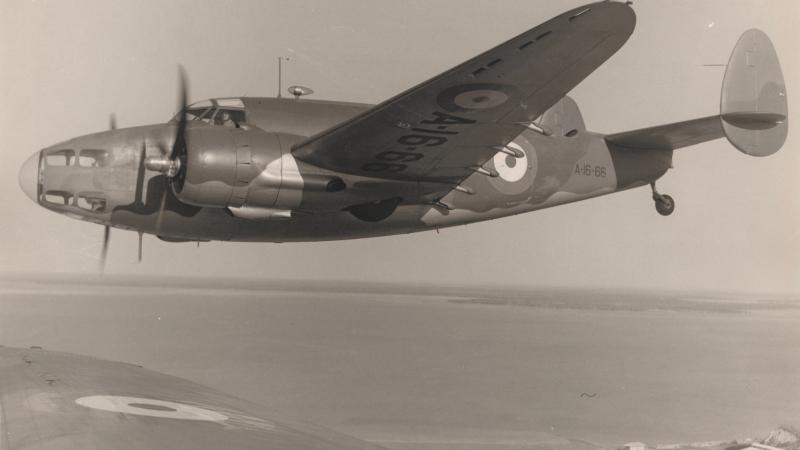 First Lockheed Hudson aircraft received by the RAAF from the United ...
